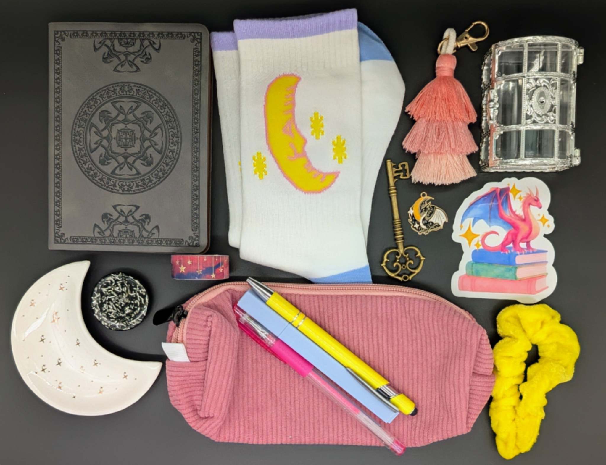 Deluxe Fantasy Mystery Bundle - Celestial & Dragon Themed Surprise Box ...